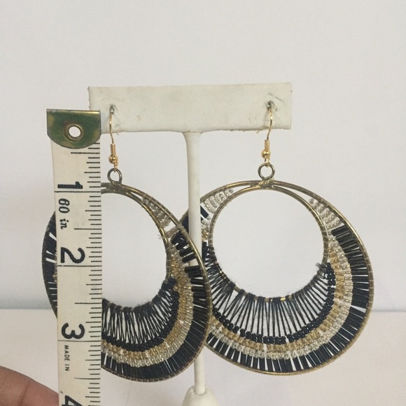 Aldo | Jewelry | Aldo Beaded Circle Statement Earrings | Poshmark